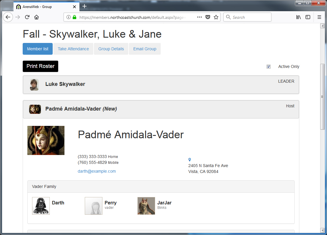 How to View Your Roster – Life Groups – A Ministry of North Coast Church